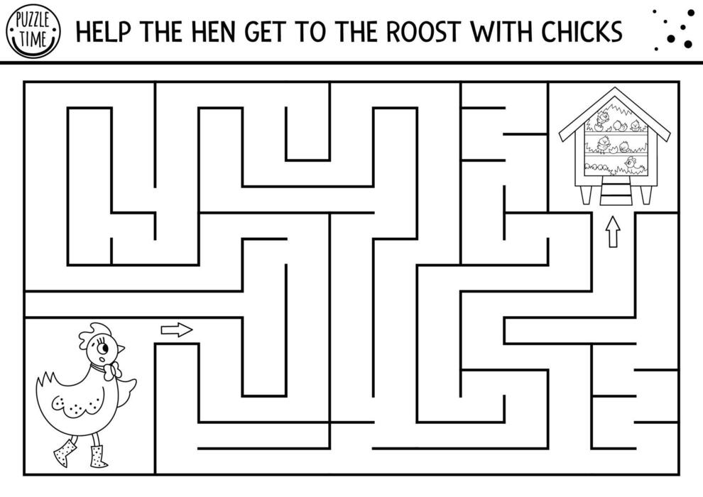 Farm Animals Coloring Book Vector Art, Icons, and Graphics for Free ...