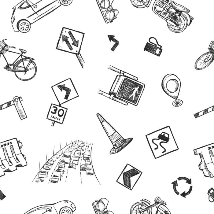 Traffic Background Vector Art, Icons, and Graphics for Free Download