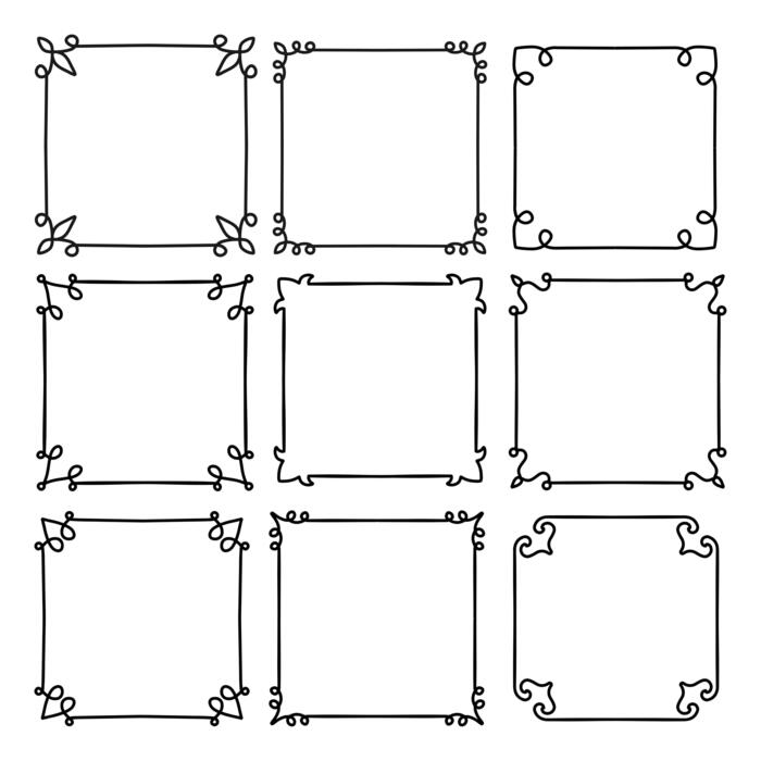 Simple Frame Border Vector Art, Icons, and Graphics for Free Download