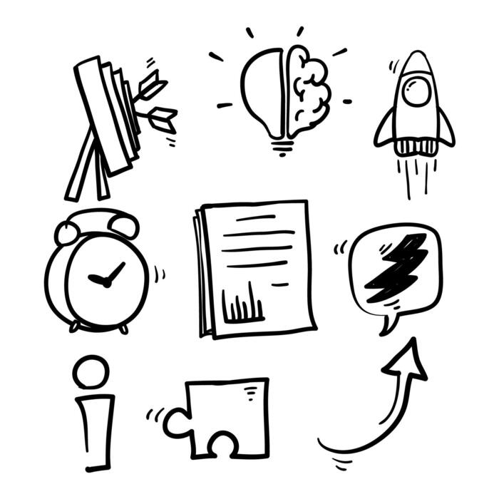 Startup Doodle Vector Art, Icons, and Graphics for Free Download