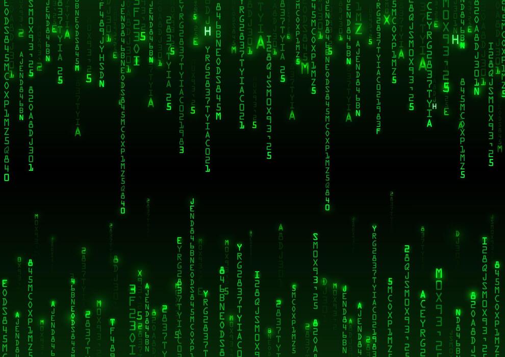 Matrix Numbers Vector Art, Icons, and Graphics for Free Download