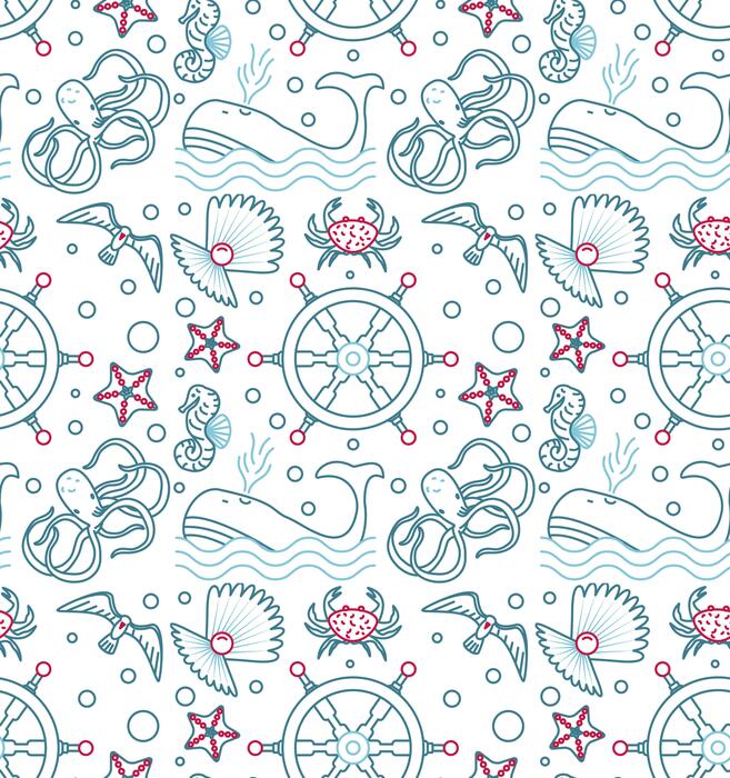 Nautical Pattern Vector Art, Icons, and Graphics for Free Download