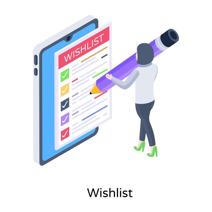 Empty Wishlist Vector Art, Icons, and Graphics for Free Download