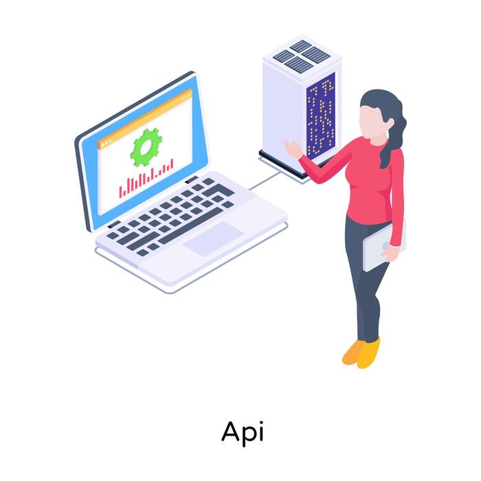 Api Isometric Vector Art, Icons, and Graphics for Free Download