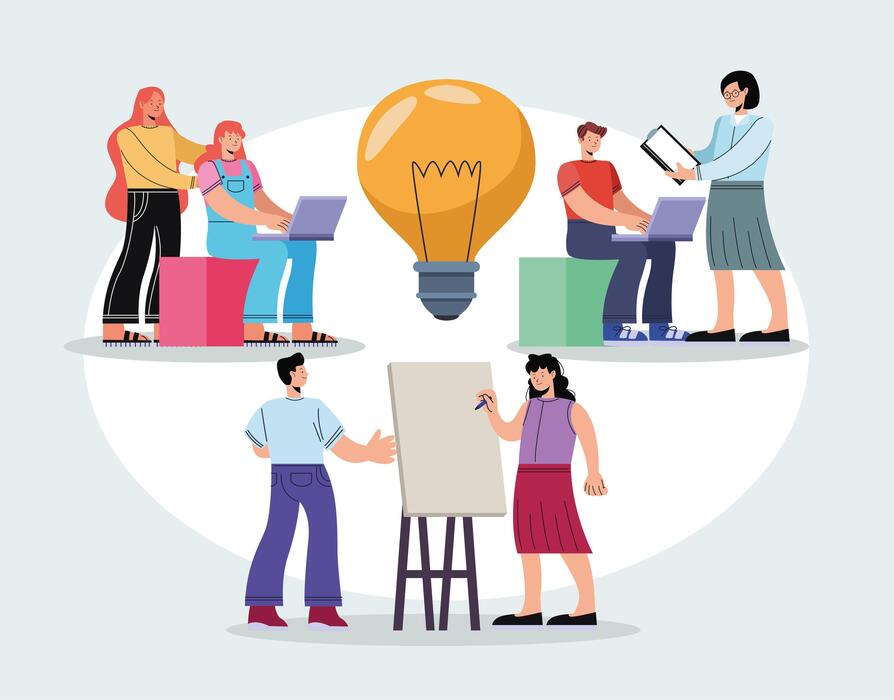 Project Based Learning Vector Art Icons And Graphics For Free Download