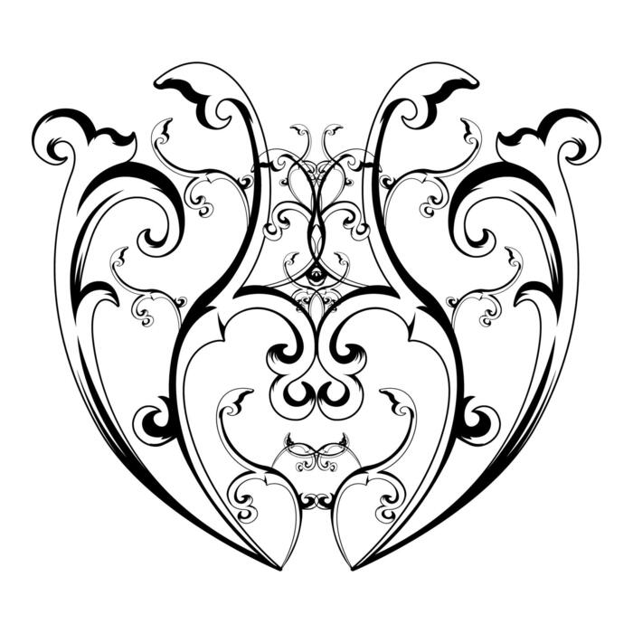 Victorian Filigree Vector Art, Icons, and Graphics for Free Download
