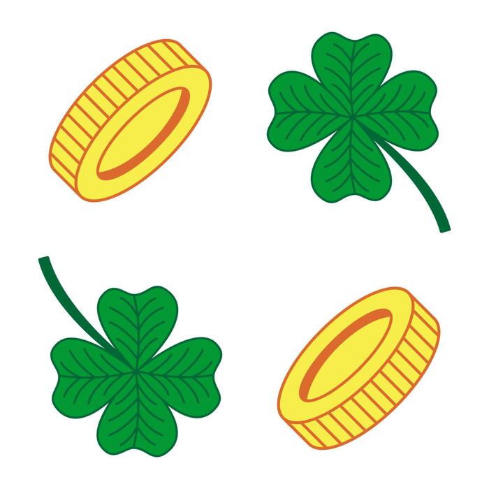Four Leaf Clover Vector Art, Icons, and Graphics for Free Download