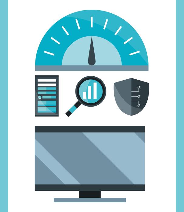 Online Monitoring Vector Art, Icons, and Graphics for Free Download