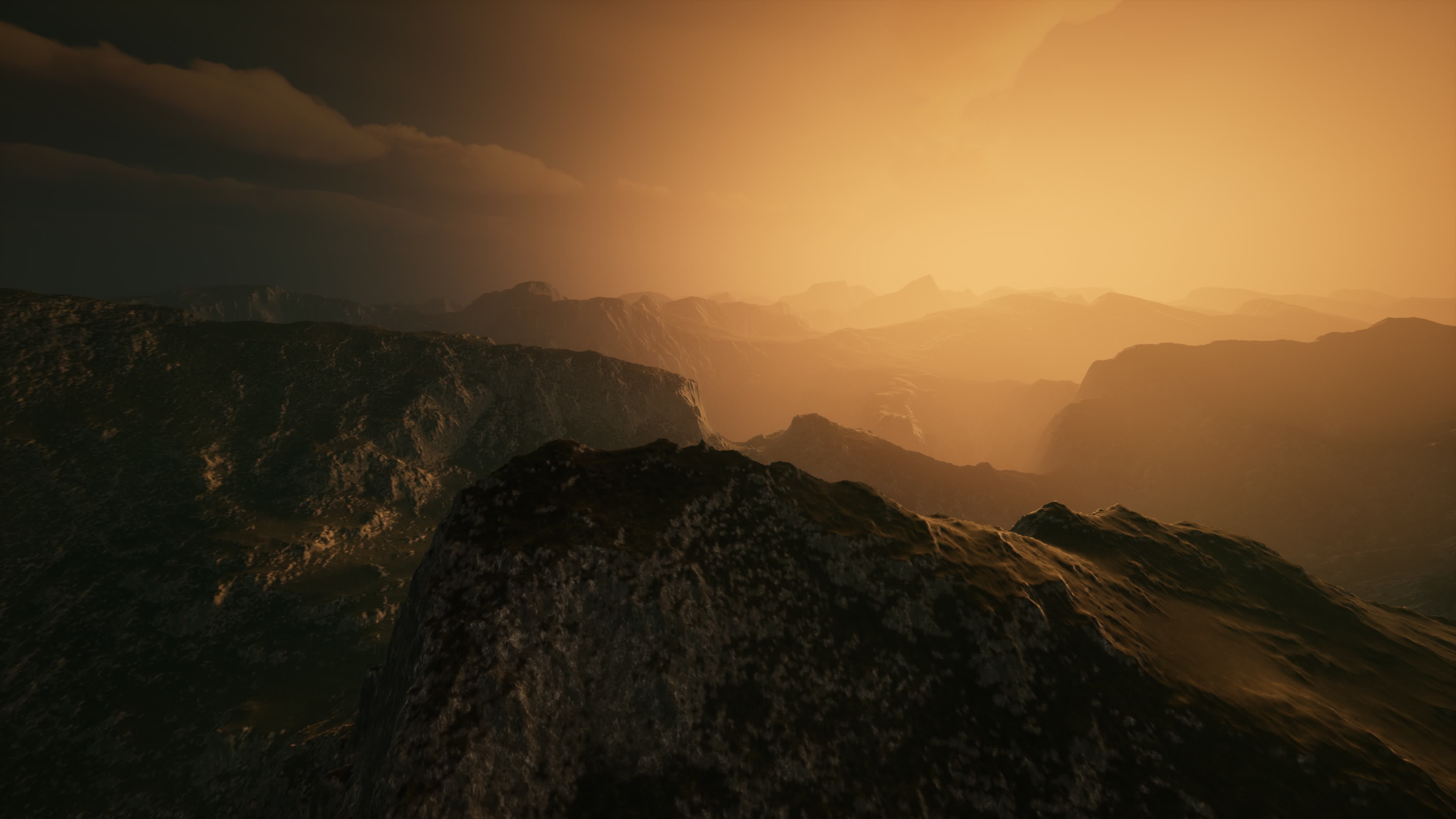 High mountain peaks covered with dramatic heavy fog 6102673 Stock Video ...