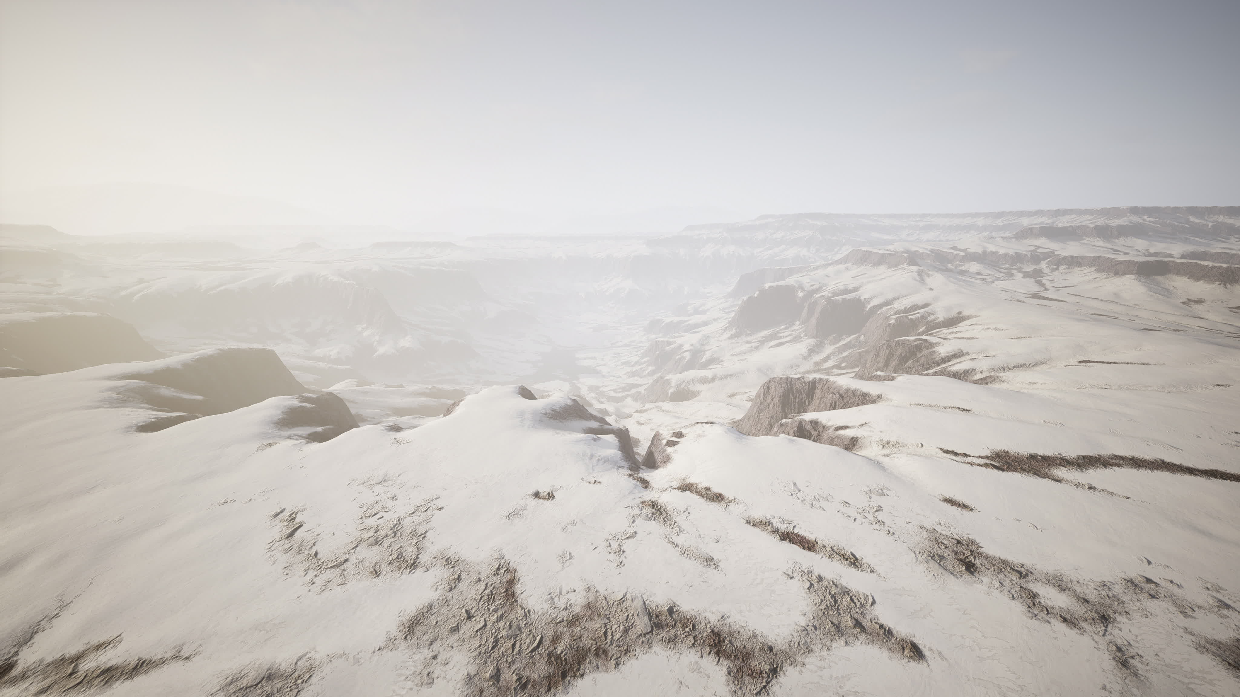 beautiful landscape of mountain range covered in snow 6103975 Stock ...