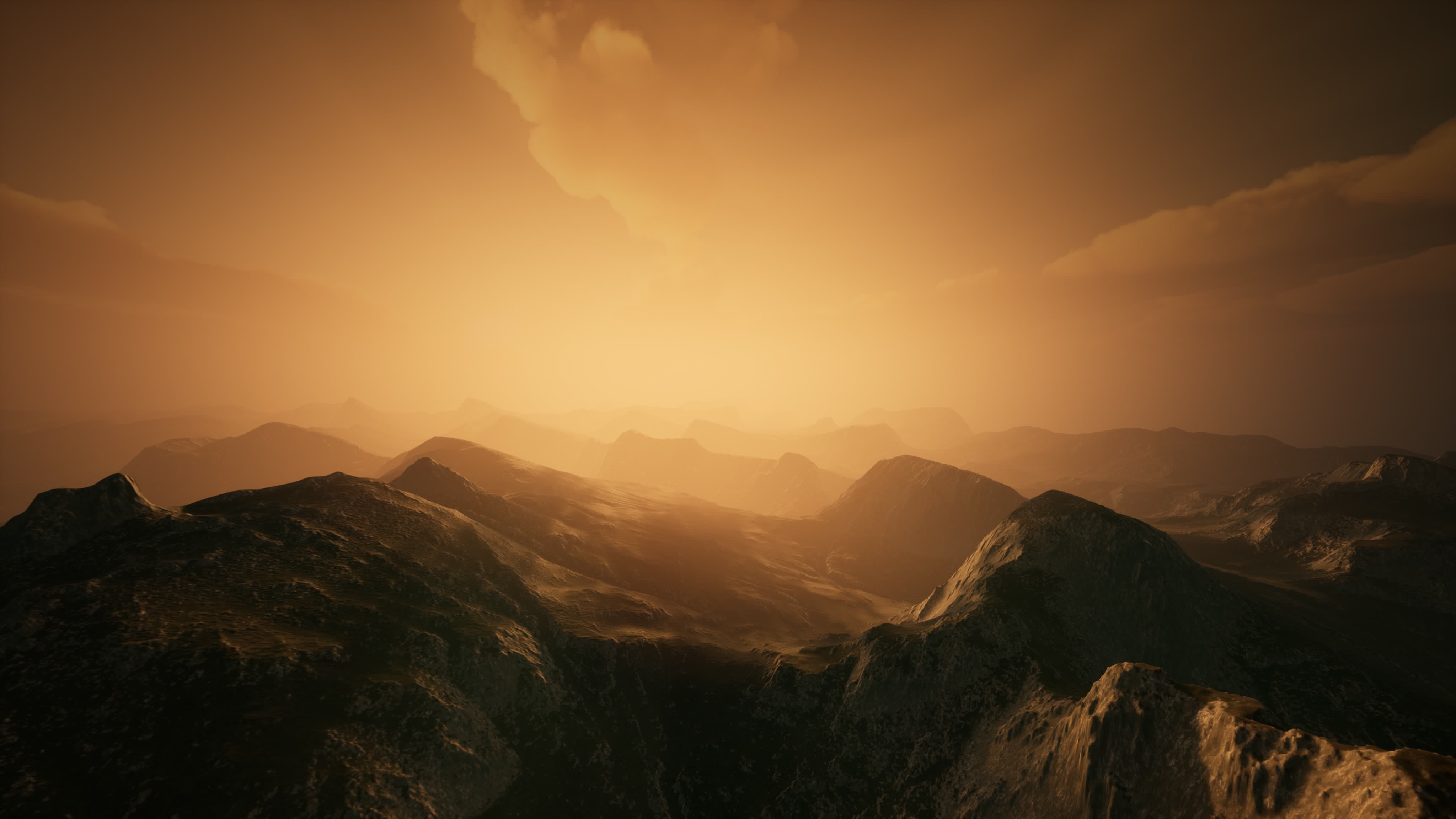 High mountain peaks covered with dramatic heavy fog 6117159 Stock Video ...