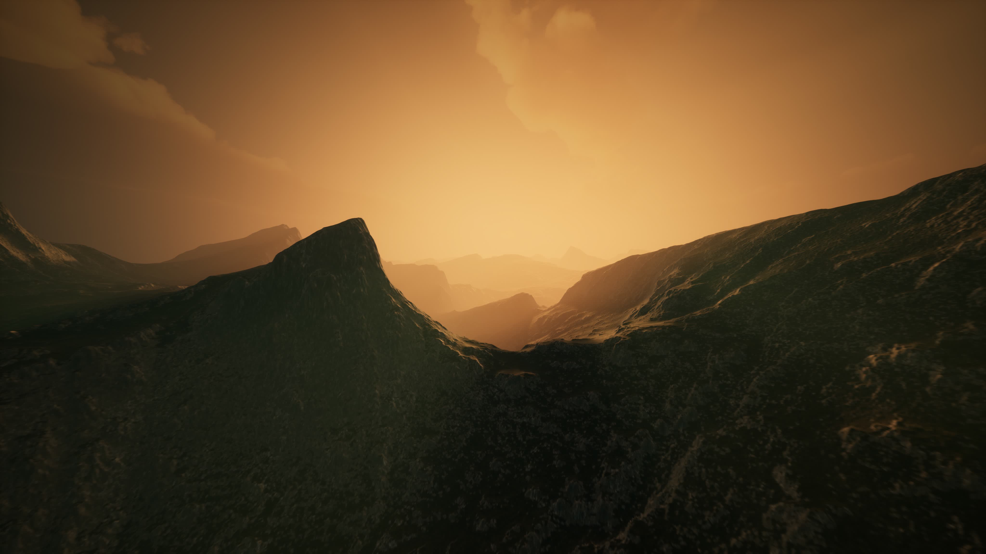 High mountain peaks covered with dramatic heavy fog 6134801 Stock Video ...