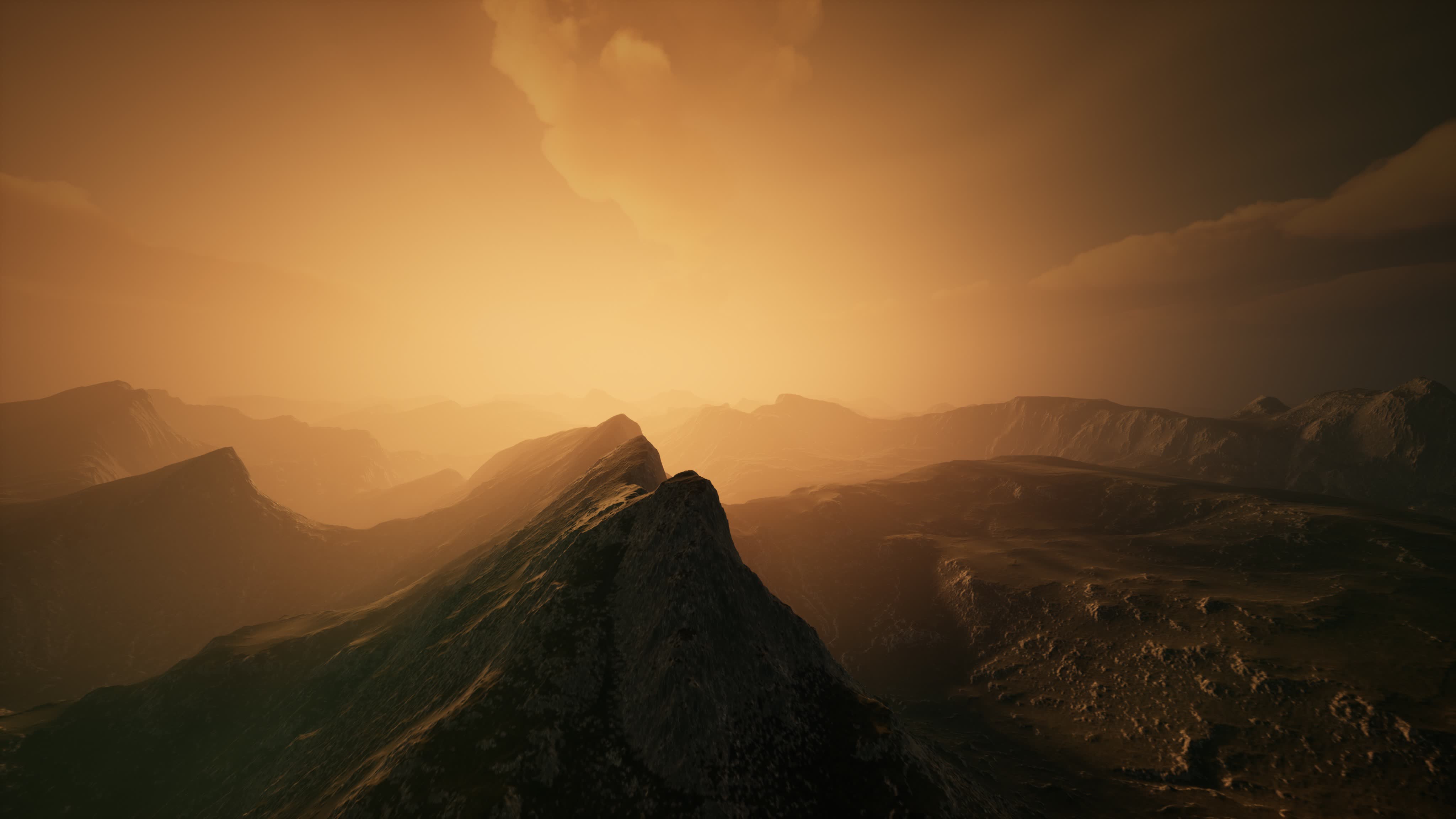 High mountain peaks covered with dramatic heavy fog 6135629 Stock Video ...