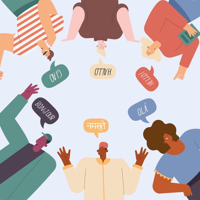 Language Diversity Vector Art, Icons, and Graphics for Free Download