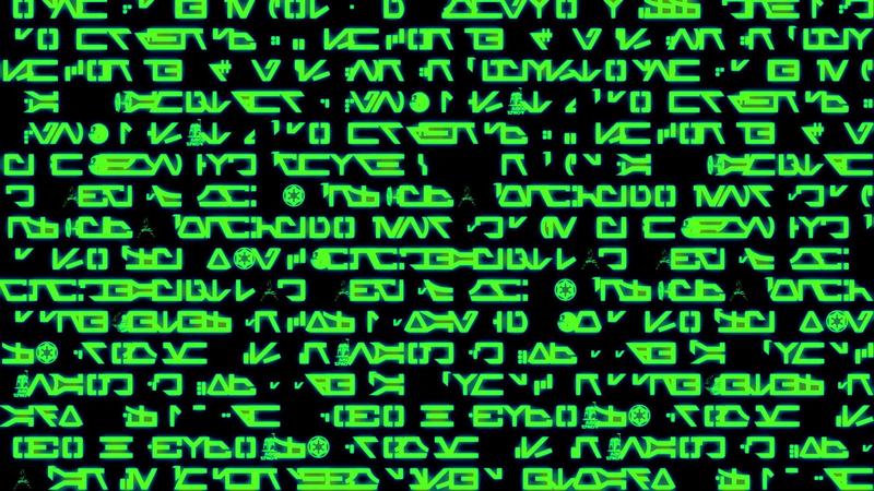 Rows of symbols and code scroll on a black screen. 6298919 Stock Video ...