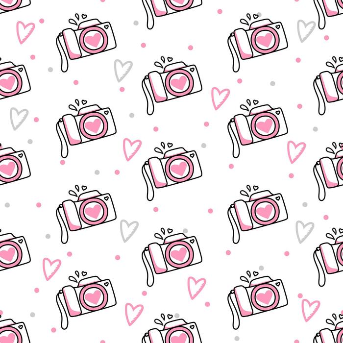 Camera Pattern Vector Art, Icons, and Graphics for Free Download