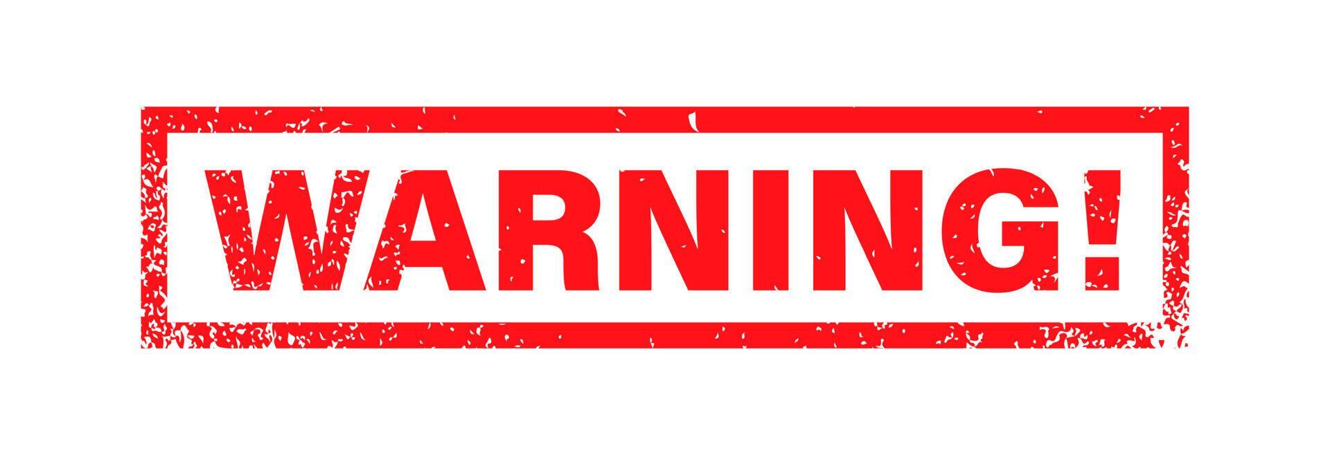 Warning Stamp Vector Art, Icons, and Graphics for Free Download
