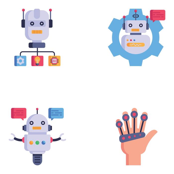 Robot Vector Art, Icons, and Graphics for Free Download