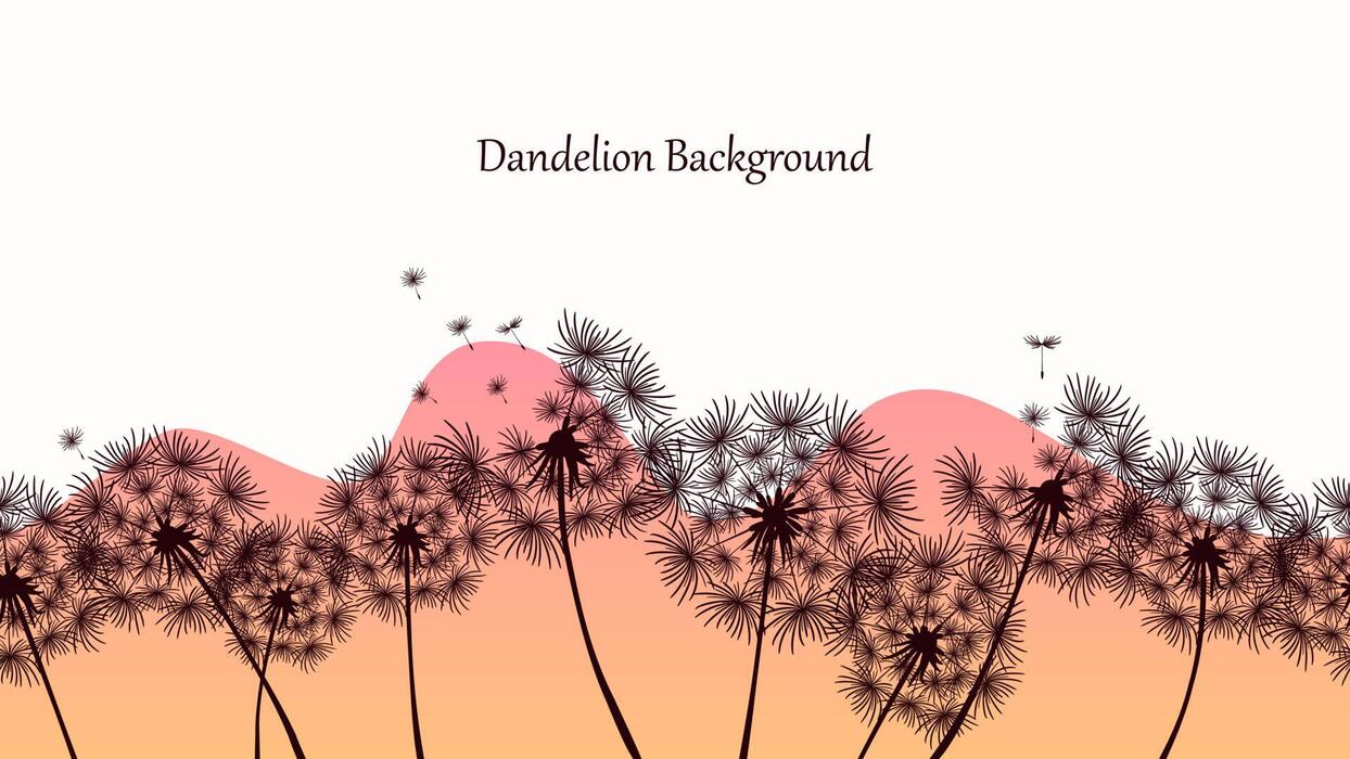 Dandelion Vector Art, Icons, and Graphics for Free Download