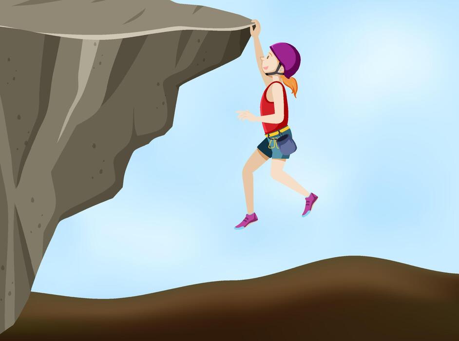 Woman Climbing Vector Art, Icons, and Graphics for Free Download