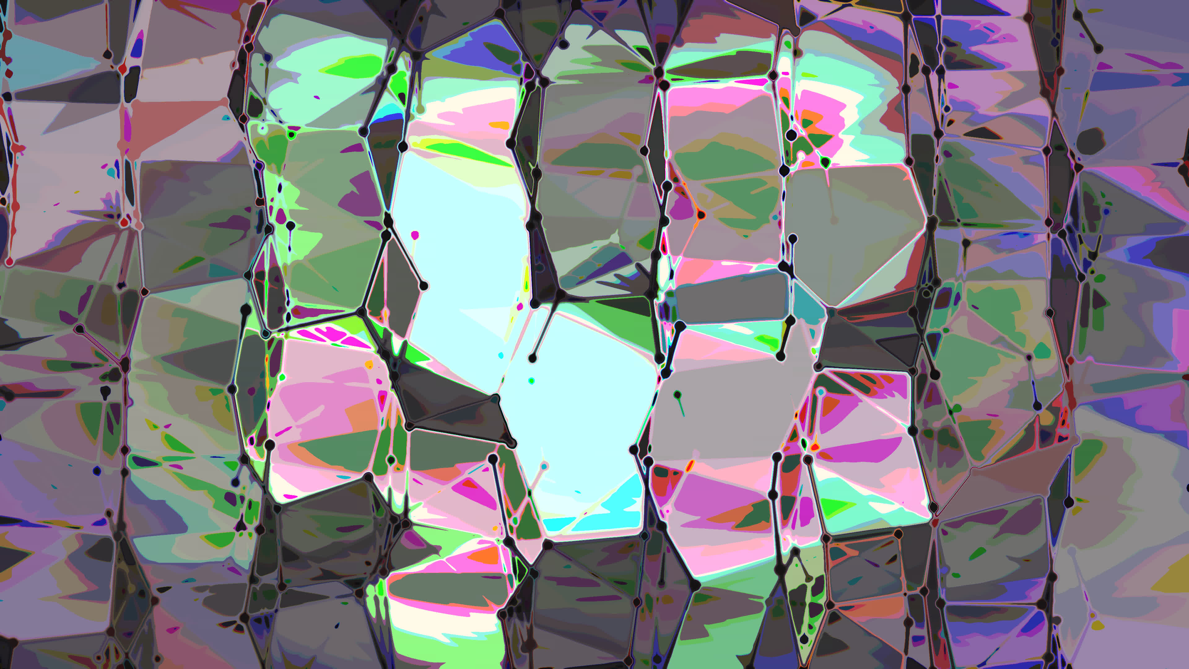 Abstract Generative Art Loop 6563582 Stock Video At Vecteezy