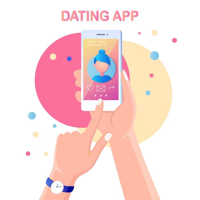 Dating App Vector Art, Icons, and Graphics for Free Download