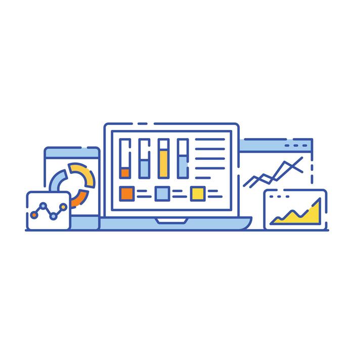 Analytics Vector Art, Icons, and Graphics for Free Download