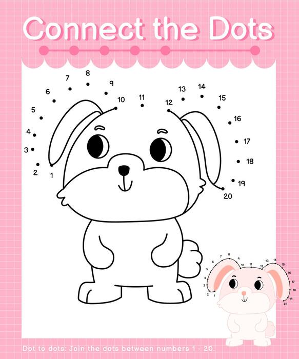 Dot To Dot Animal Vector Art, Icons, and Graphics for Free Download