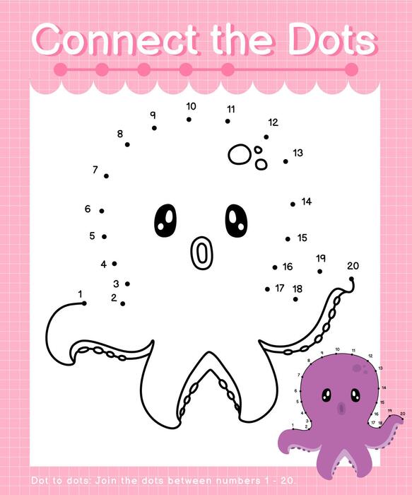 Connect The Dots Animals Vector Art, Icons, and Graphics for Free Download