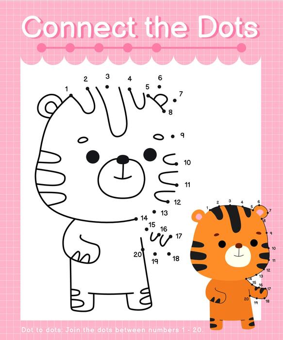 Dot To Dot Animal Vector Art, Icons, and Graphics for Free Download