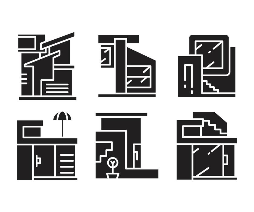 Architectural Symbols Vector Art, Icons, and Graphics for Free Download