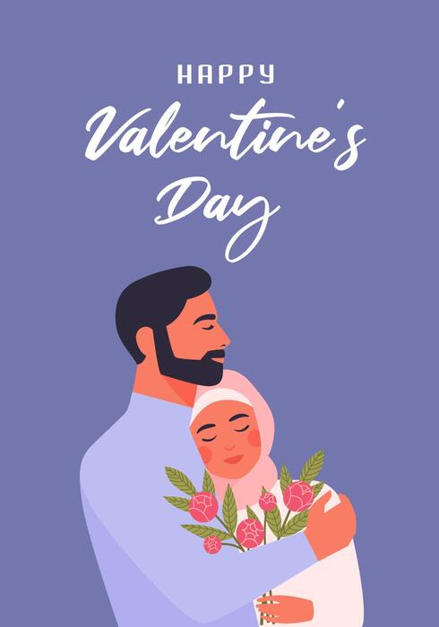 Muslim Couple Vector Art, Icons, and Graphics for Free Download