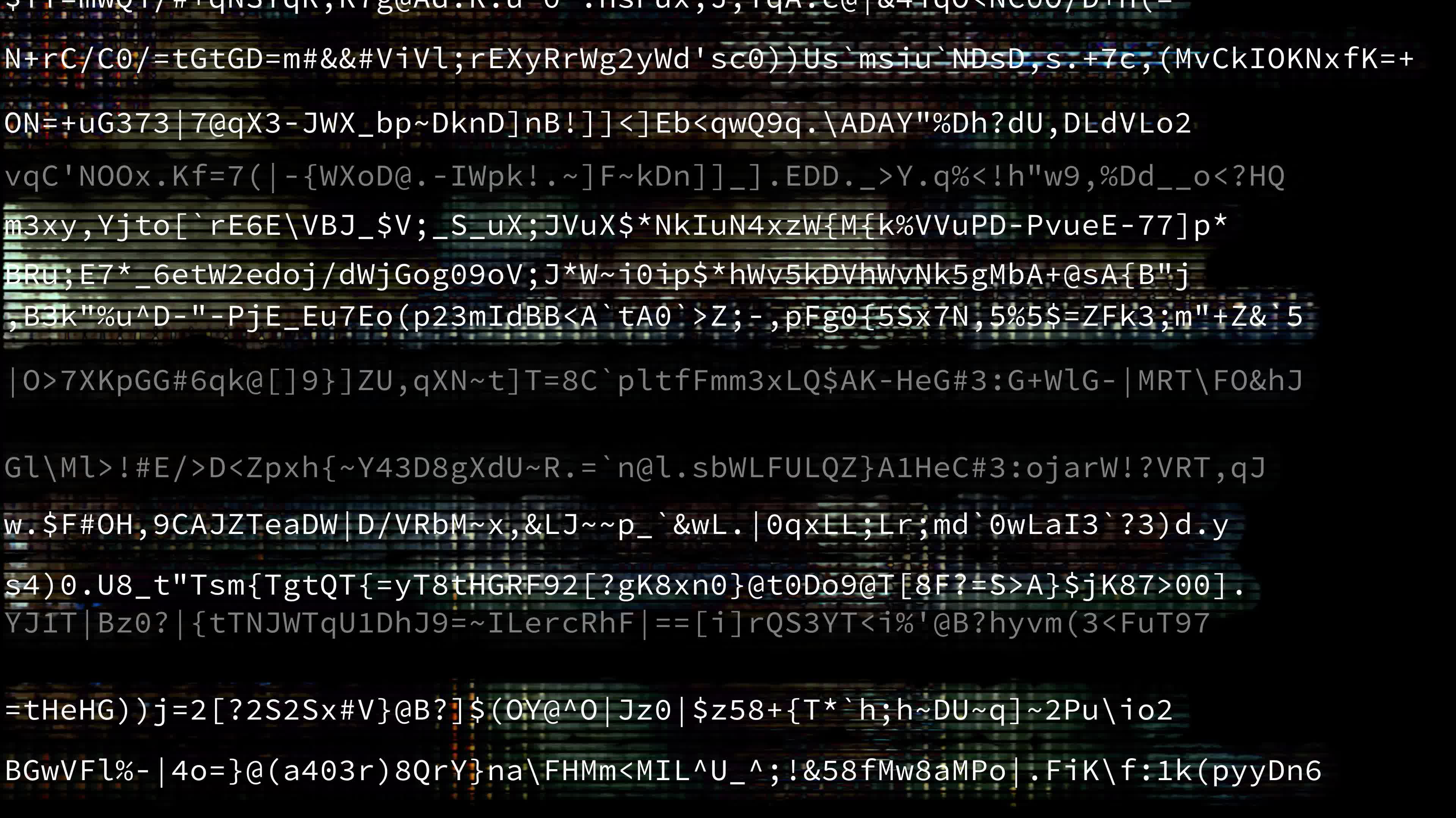 Scrolling Screen Display With Numbers Text And Computer Code Loop 6671827 Stock Video At Vecteezy