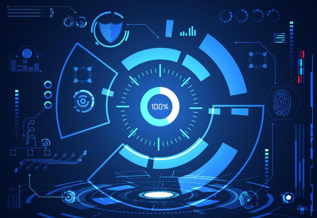 abstract technology ui futuristic concept hud interface hologram ...