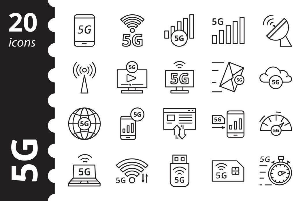 Mobile Network Vector Art Icons And Graphics For Free Download