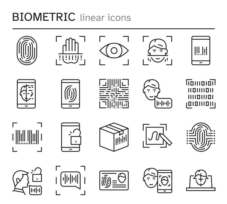 Biometric Authentication Vector Art, Icons, and Graphics for Free Download