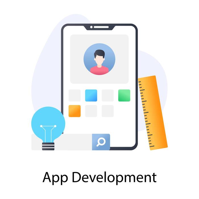 Mobile App Development Vector Art, Icons, and Graphics for Free Download