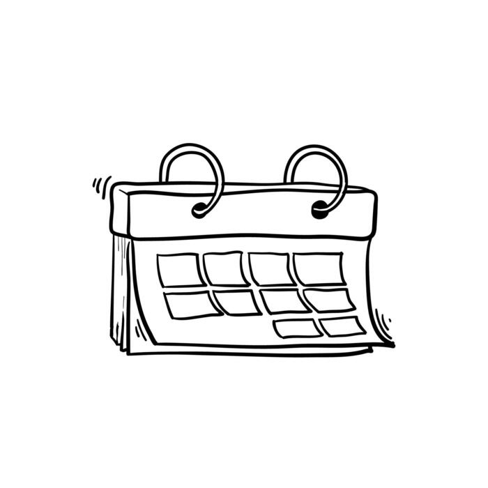 Calendar Draw Vector Art, Icons, and Graphics for Free Download