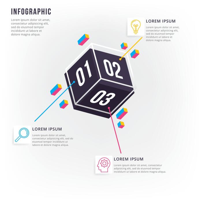 Block Infographic Vector Art, Icons, and Graphics for Free Download