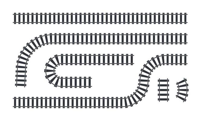 Train Tracks Vector Art, Icons, and Graphics for Free Download Train Tracks Vector Art, Icons, and Graphics for Free Download