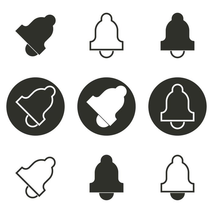 Bell Icon Vector Art, Icons, and Graphics for Free Download