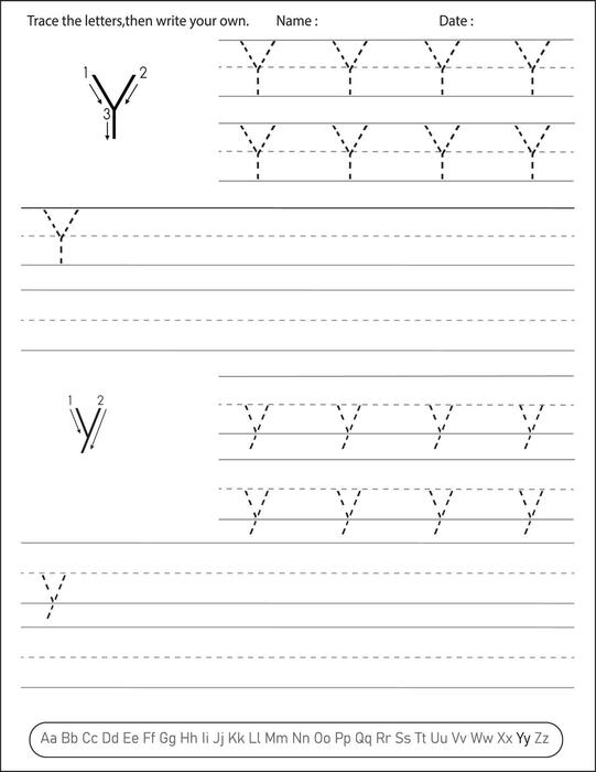 Letter Y Tracing Vector Art, Icons, and Graphics for Free Download