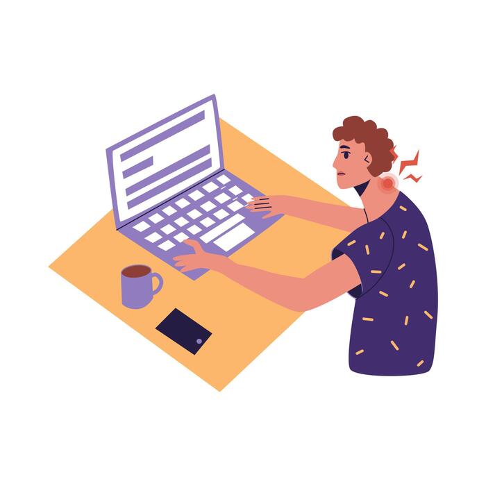 Person Using Computer Vector Art, Icons, and Graphics for Free Download