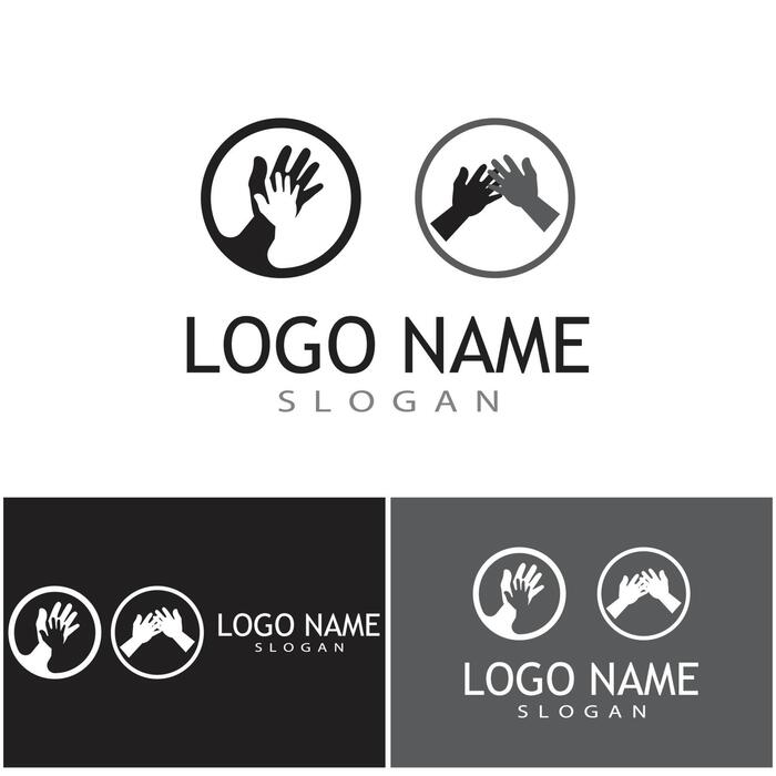 Sign Language Logo Vector Art, Icons, and Graphics for Free Download