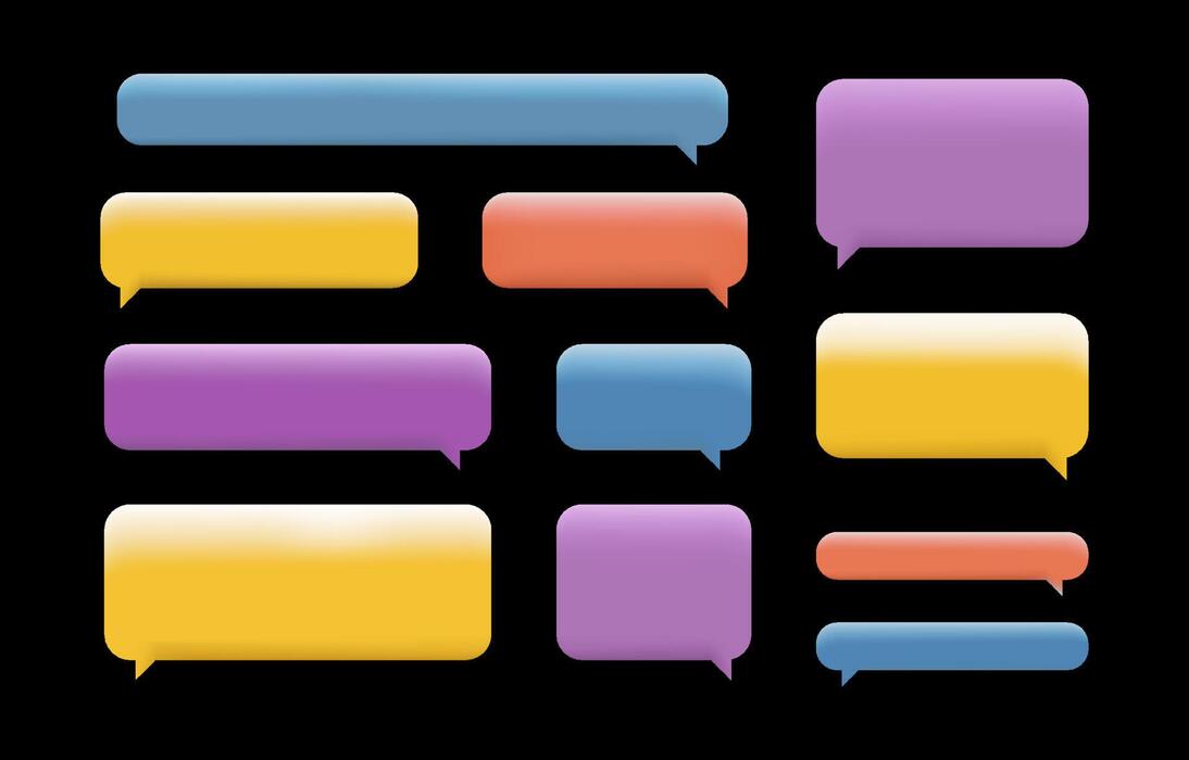 Iphone Message Bubble Vector Art, Icons, and Graphics for Free Download