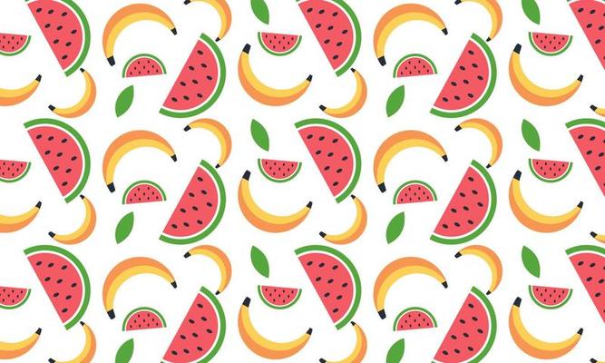 Fruit Pattern Vector Art, Icons, and Graphics for Free Download