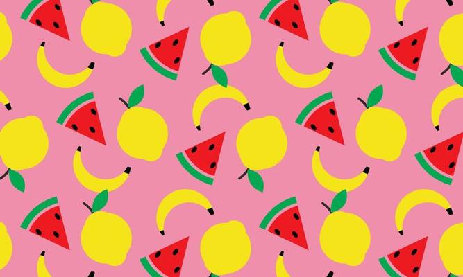 Fruit Pattern Vector Art, Icons, and Graphics for Free Download
