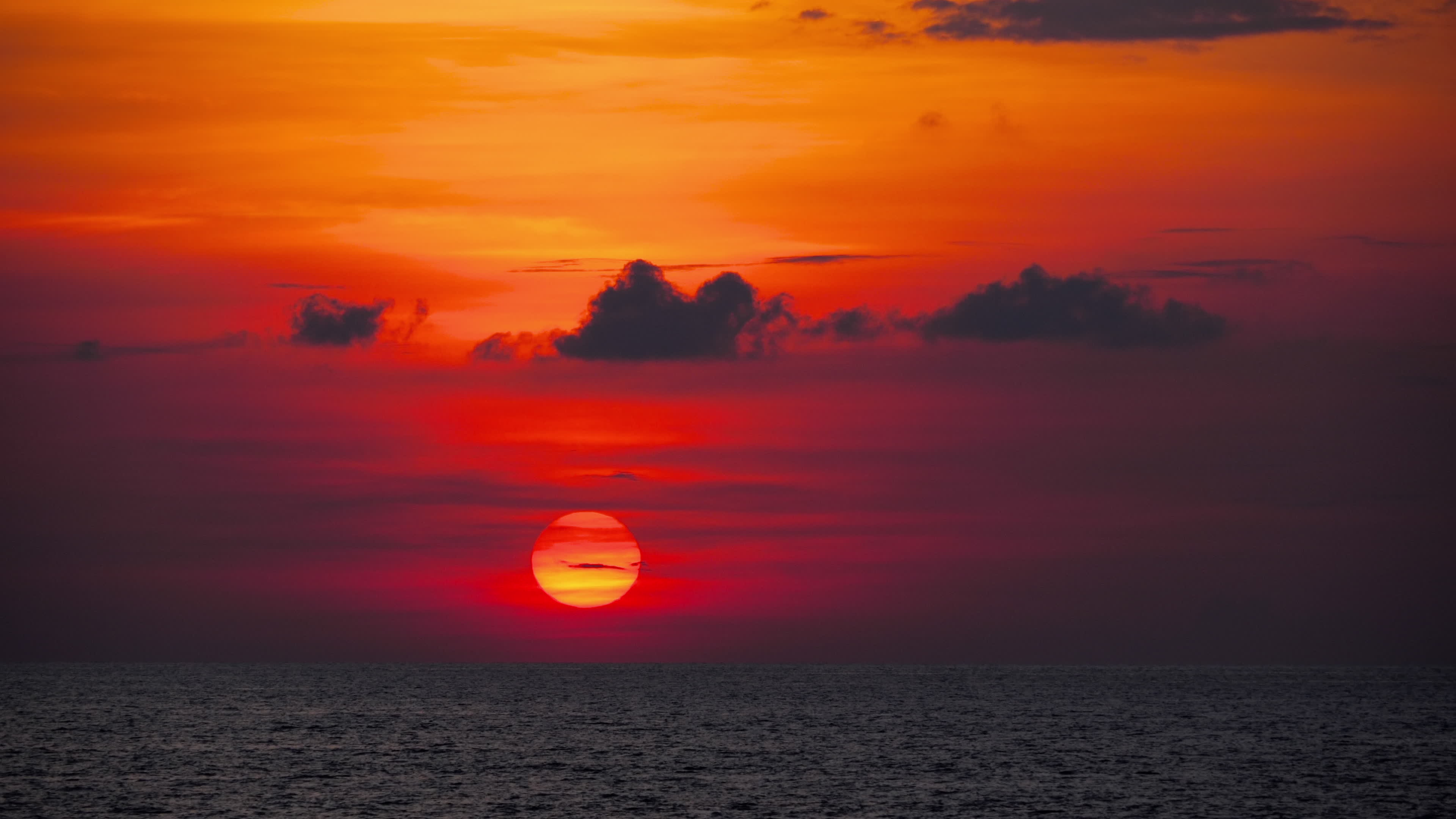 Ship Sunset Stock Video Footage for Free Download