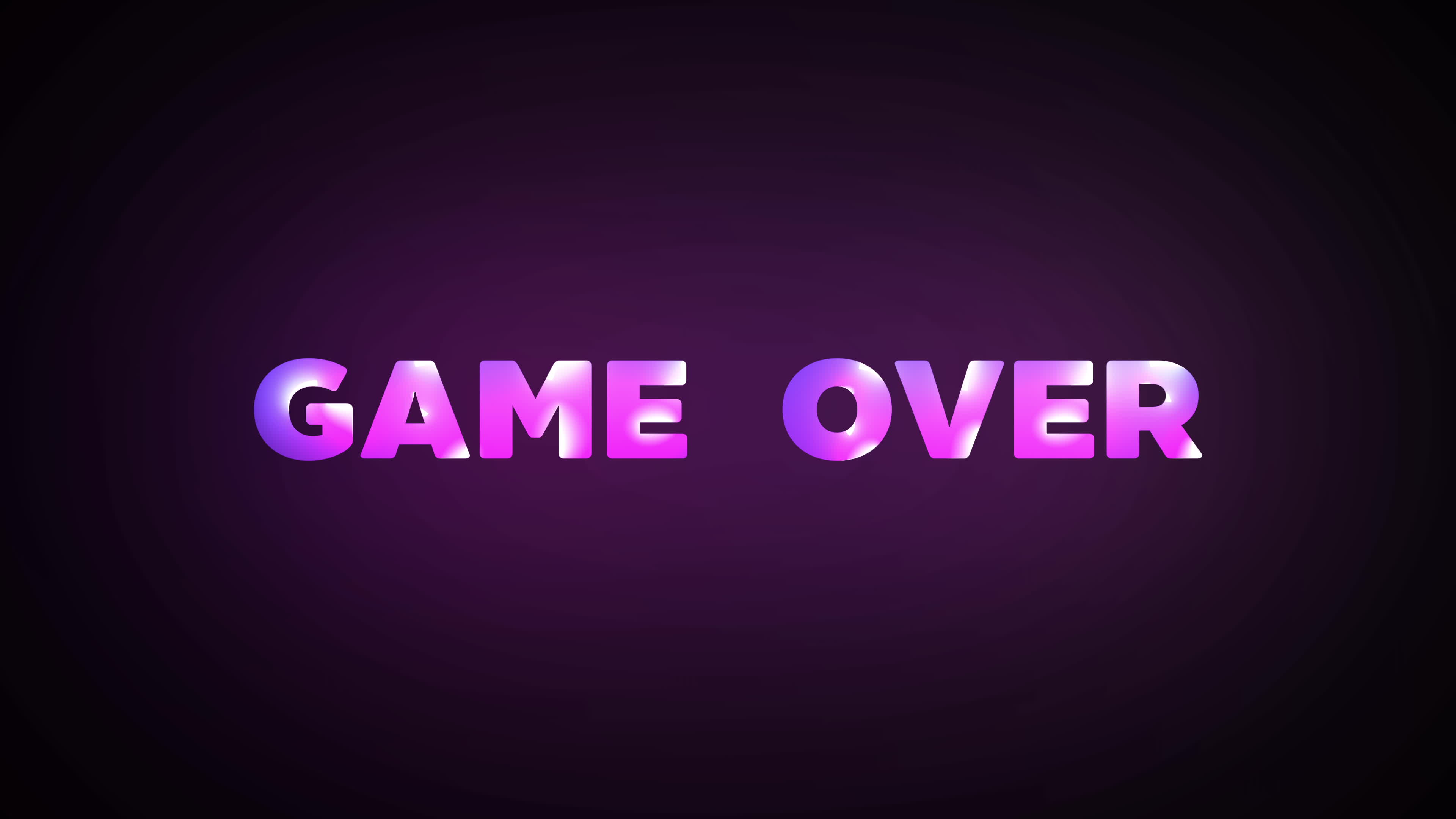 Neon Game Over Text Animation For Outro Video Content 7000505 Stock neon-game-over-text-animation-for-outro-video-content-7000505-stock