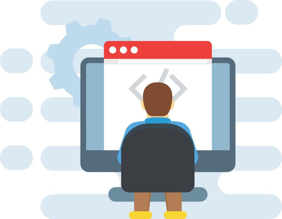 Coding Boy Vector Art, Icons, and Graphics for Free Download